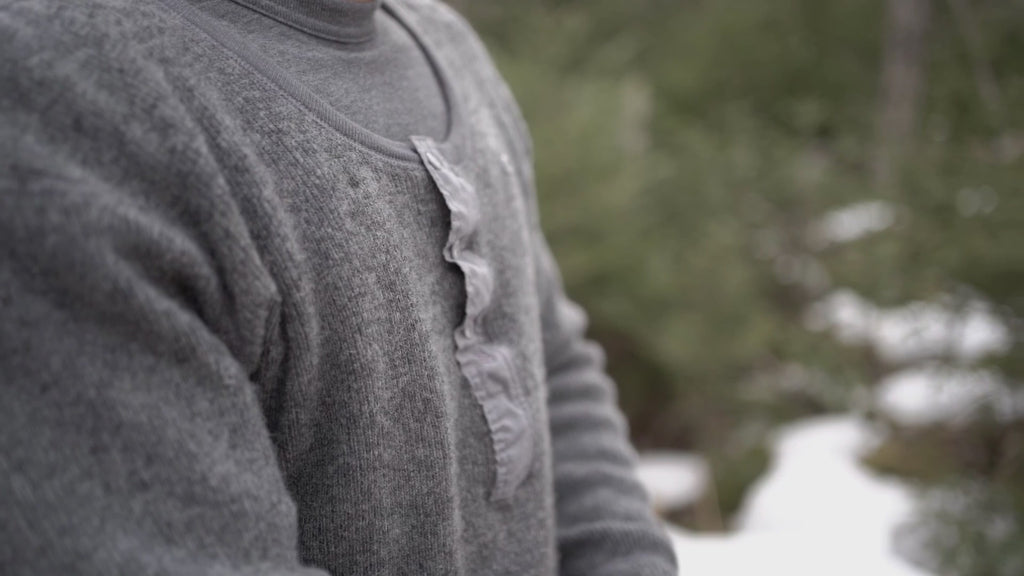 Men's Wool Sweater Henley Collection (Heavy Weight) | Stanfields.com ...