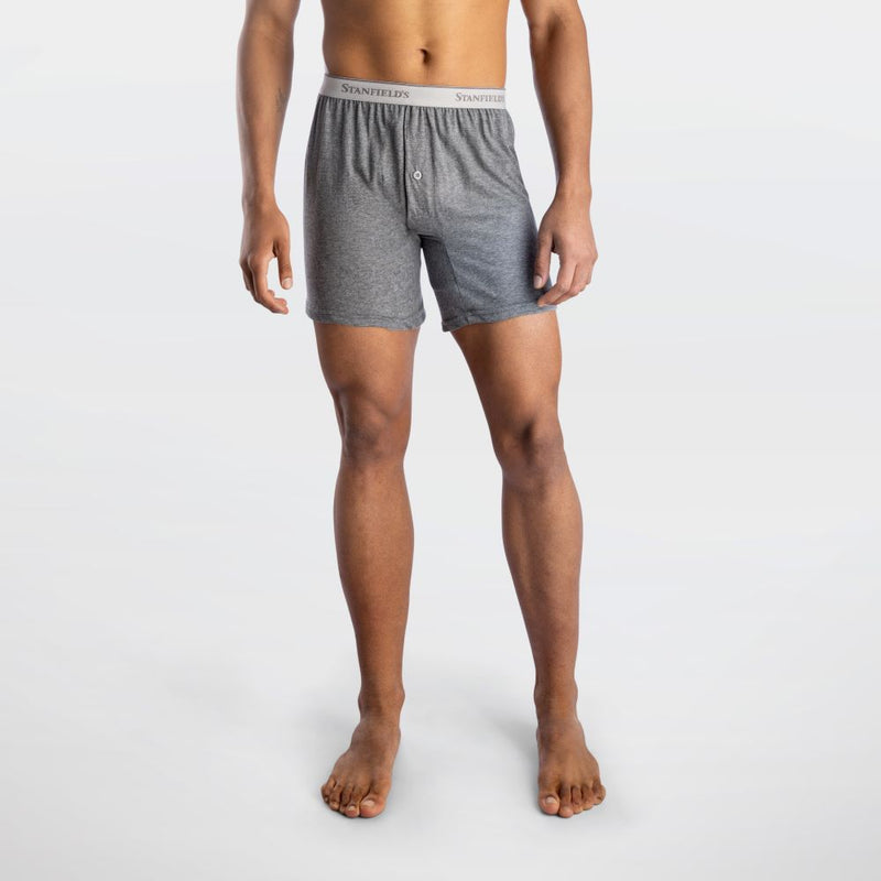 Men's Knit Boxer Short Supreme Collection (2 Pack) | Stanfields.com ...