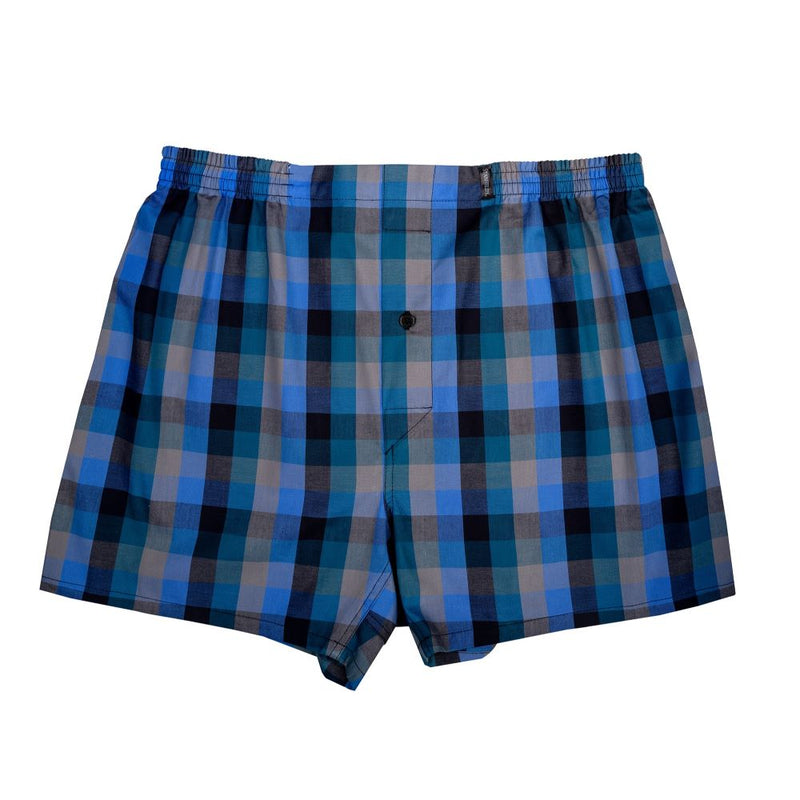 Woven Plaid Boxer Short (Cotton)