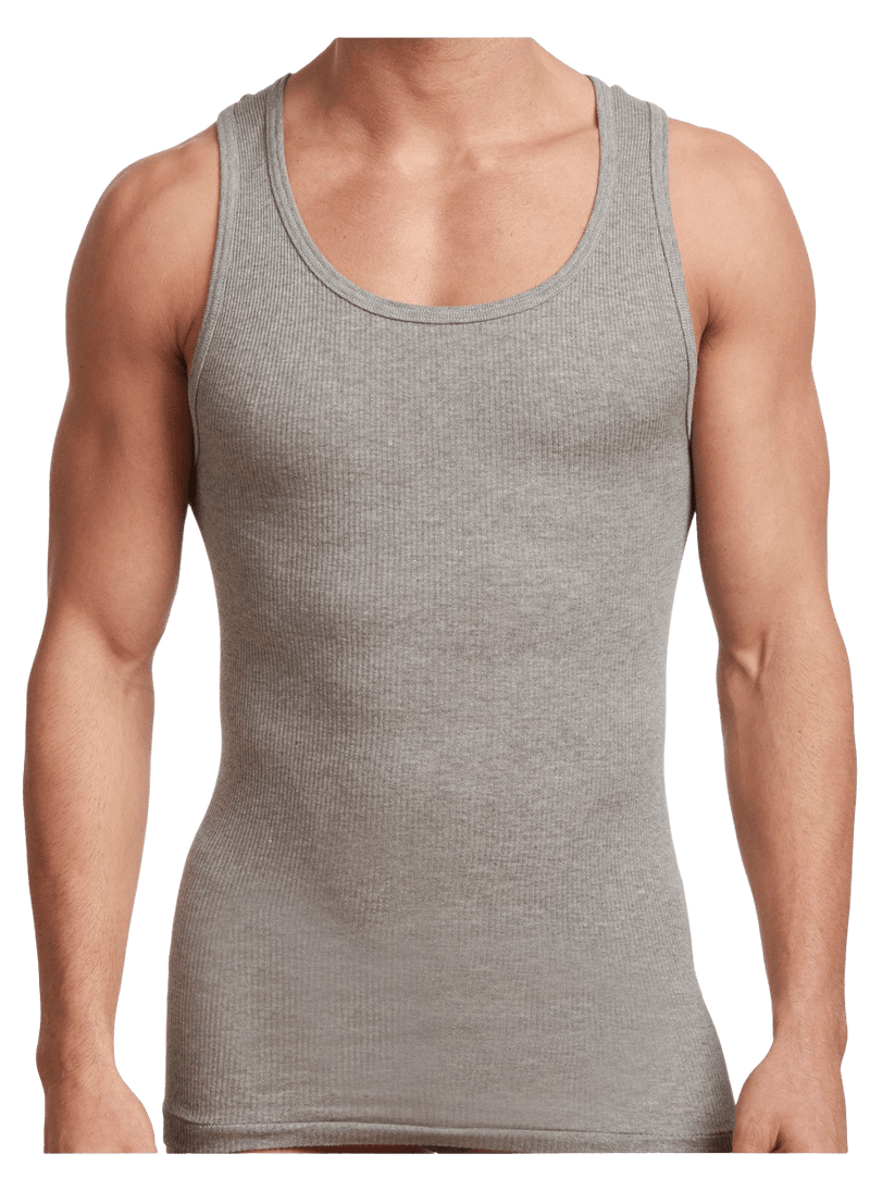 Men's Undershirt Premium Collection (Cotton A-Shirt 2 Pack ...