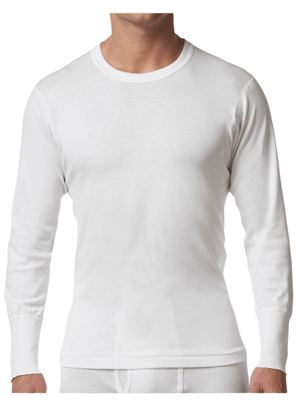 Men's Long Sleeve Base Layer Premium Collection Cotton